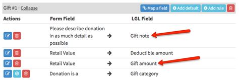 Build An Lgl Form That Collects In Kind Ts Little Green Light
