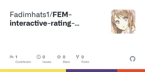 Github Fadimhats1fem Interactive Rating Component