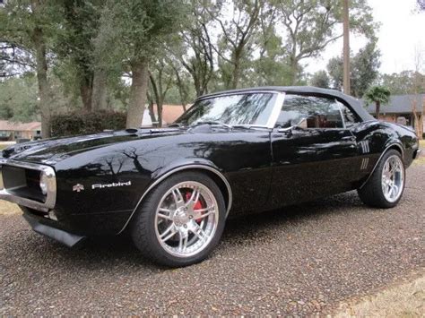 1968 Firebird Convertible Pro Touring Restomod Ls1 Rushforth Wheels