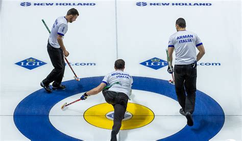 Curling Mondiali Maschili LItalia Batte La Danimarca