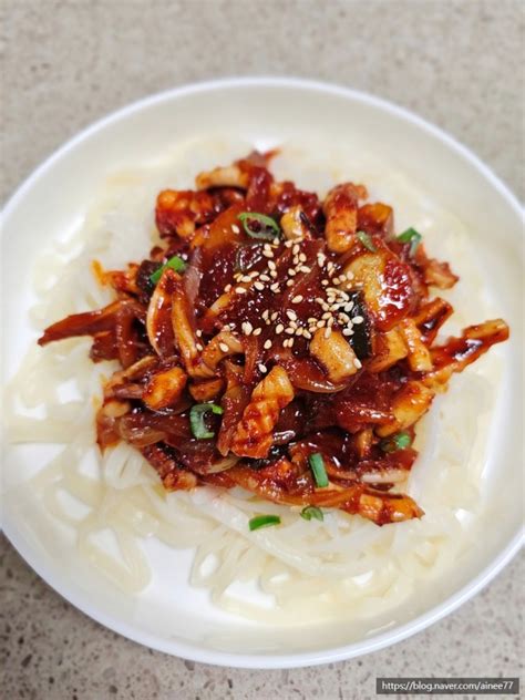 편스토랑 류수영 오징어볶음 오징어볶음칼국수 만드는 법 오징어요리 칼국수요리 어남선생 레시피 한그릇요리 오징어덮밥 술안주 불맛가득