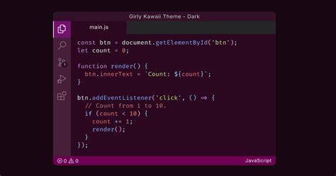 Girly Kawaii Theme By Landuuudev Vs Code Themes