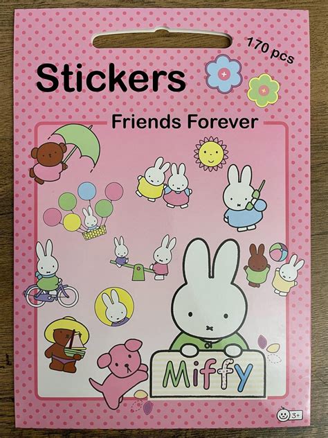 Miffy Sticker Miffy Big Paper Sheets Sticker Miffy Sticker Miffy