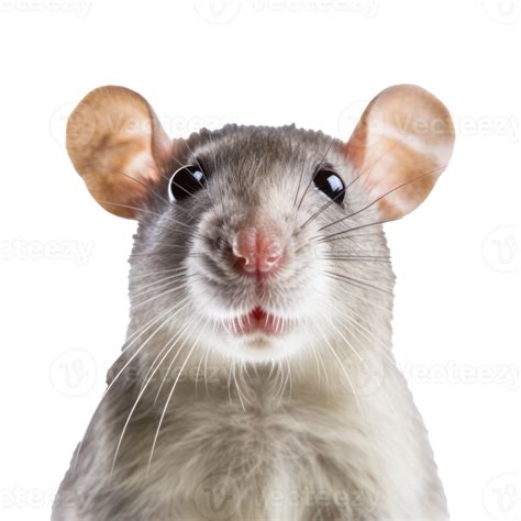 Cute Rat Face Isolated 27032800 Png
