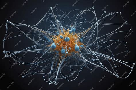 Premium Photo Artificial Deep Neural Network Schematic View