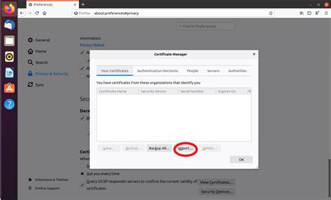 Firefox Certificate Error Linux Banyan Security