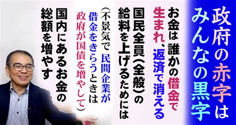 くまくま On Twitter Rt Minnadeyutaka 60秒であんどう裕 【国民全員の給料を上げるには、国内にあるお金