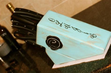 Diy Knife Block Makeover