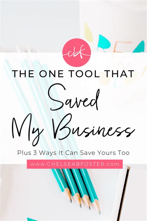 The One Tool That Saved My Business — Chelsea B Foster Holistic