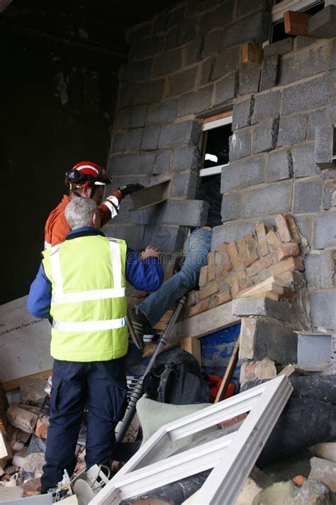 Building Collapse Disaster Zone Editorial Stock Image Image Of