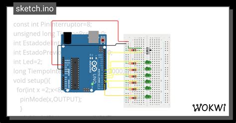 circuito 2 wokwi esp32 stm32 arduino simulator