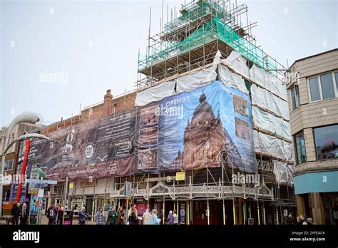 Restoration Work Being Carried Out On The Grand Theatreblackpooluk