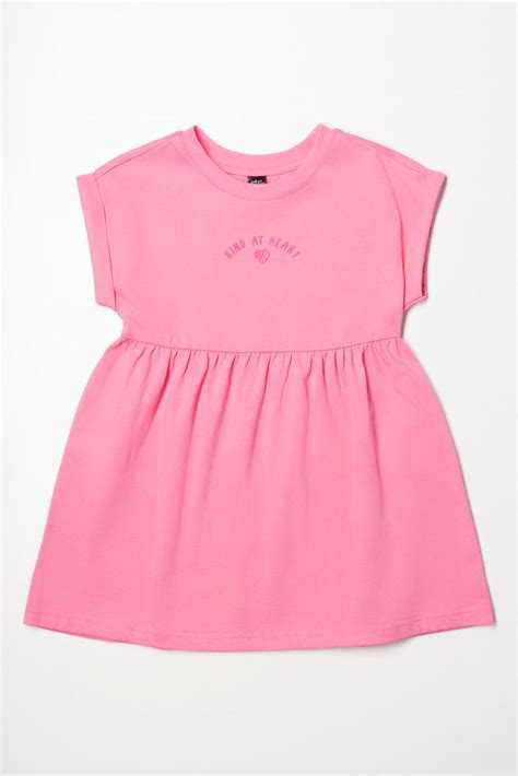 Short Sleeve Dress Pink Dresses And Jumpsuits Ackermans