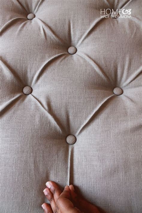 How To Make A Sophisticated Diamond Tufted Headboard For Only 50