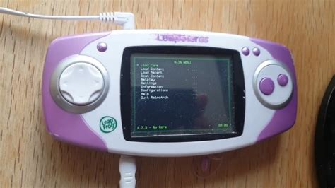 Retroarch On A Leapfrog Leapster Gs