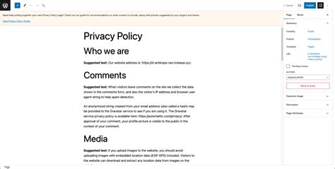 WordPress Privacy Policy How To Add A Privacy Policy To Your WordPress