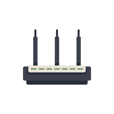 Modem Icon Flat Vector Wifi Router Vector Art At Vecteezy