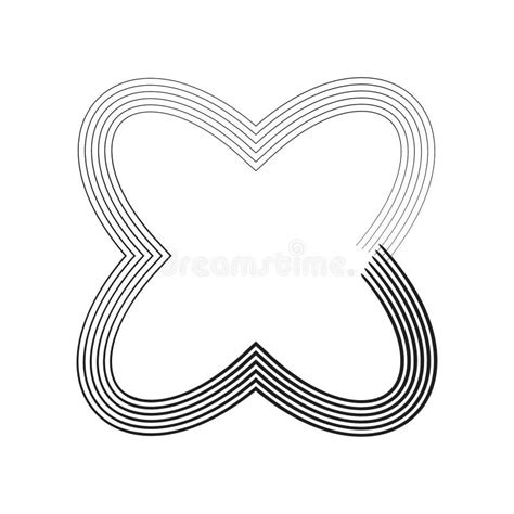 Abstract Clip Art Motif Abstract Vector Illustration Element Stock