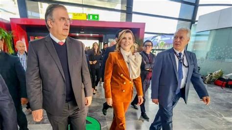 Marcelo Ebrard Inaugura Oficina De Pasaportes En Aeropuerto De Tijuana