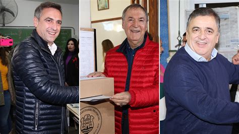 Elecciones En Córdoba Votaron Los Principales Candidatos Y La