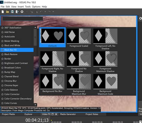 Vegas Pro Window Rendering Glitch Rvegaspro
