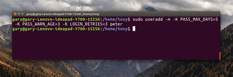 how to create users in linux using the useradd command