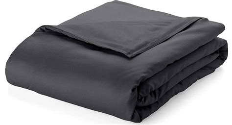 100 Bamboo Cooling Weighted Blanket Duvet Cover Better Sleep