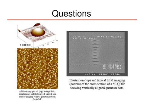 Ppt Infrared Self Assembled Inas Gaas Quantum Dot Photodetectors