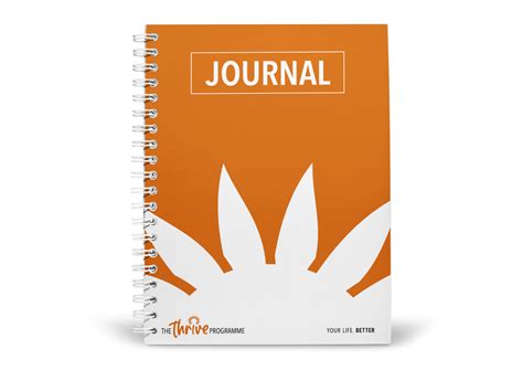 The Thrive Programme Journal The Thrive Programme Shop