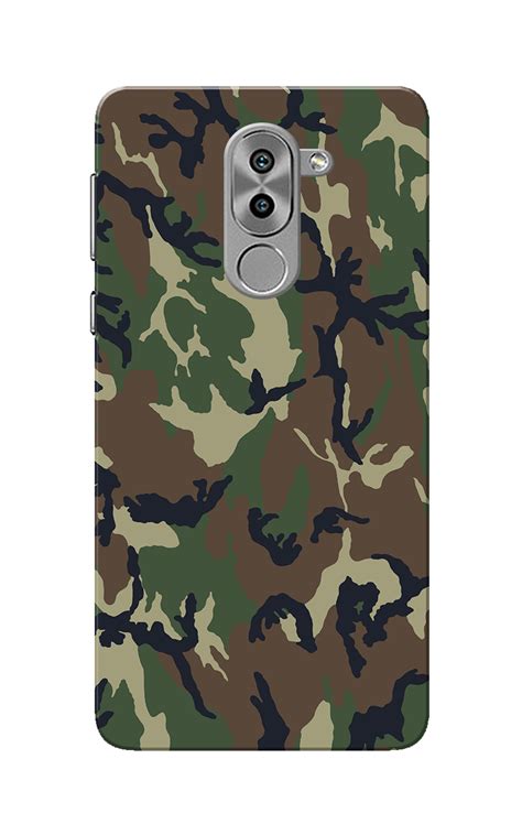 Buy Huawei Honor X Case Military Army Camouflage Slim Fit Hard Case Cover Back Cover For