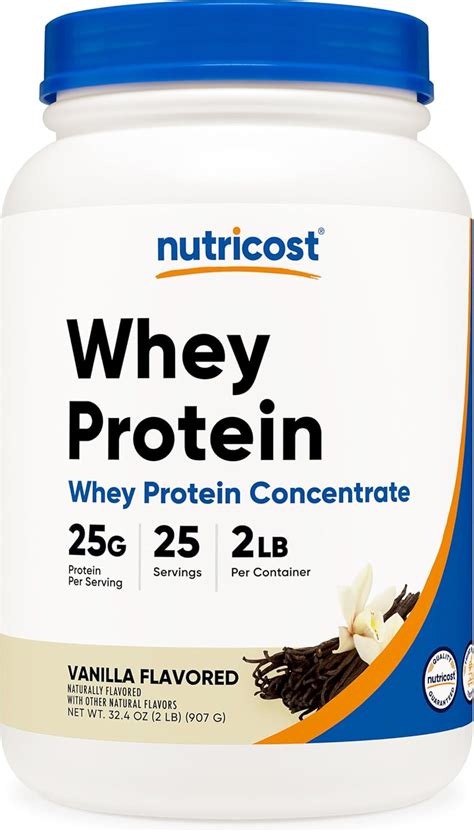 Amazon Nutricost Whey Protein Concentrate Vanilla 2LBS Health Household