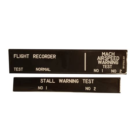 737 Cockpit Decals Set Simbay Psa