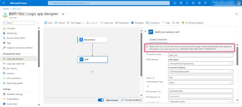 Trouble With Connecting A Logic App With A On Premises Data Gateway