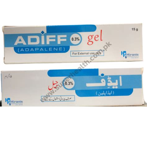 Adiff 0 3 Gel 15gm Super Health