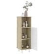 vidaXL Armoire de bain Chêne marron 30x30x95 cm Bois d ingénierie vidaXL fr