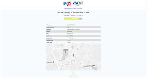 Geolocation By Ip Address In Asp Net Ip Address Geolocation Coding