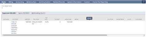 How To Create Save Search From Expenses Sublist Line — Netsuite Community