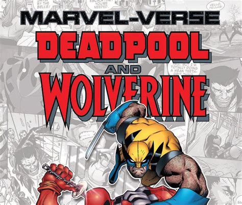 Marvel Verse Deadpool And Wolverine Trade Paperback Comic Issues Comic Books Marvel