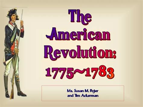 Ppt The American Revolution 1775 1783 Powerpoint Presentation Free