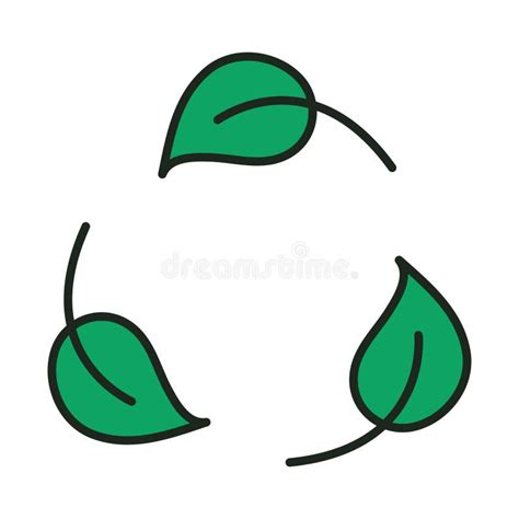 Ecology Leaf Symbol Stock Vector Illustration Of Ecology 272995979