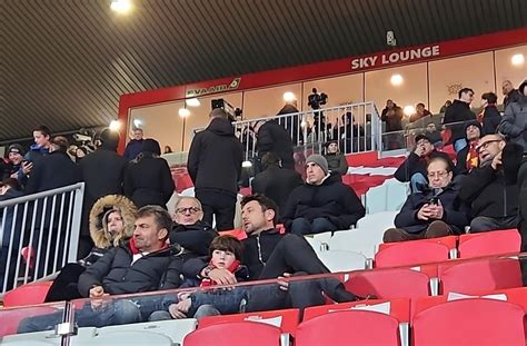 Il Ritorno Di Andrea Giambruno Fotografato In Tribuna Durante Monza Roma
