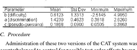 table i from design and evaluation of an xml based platform independent