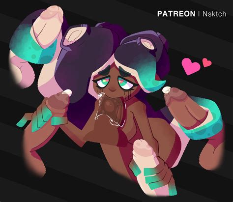 Rule 34 Blowjob Dark Skin Marina Splatoon N Sktch Off The Hook