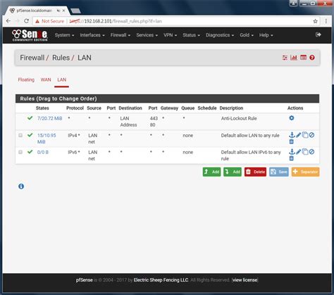 PfSense Part 3 Allowing And Blocking Individual Websites Erick S Blog