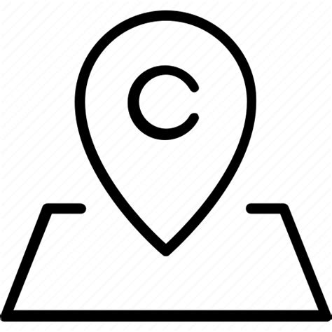 Location Map Marker Navigation Pin Point Pointer Icon