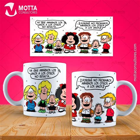 5 DISEÑOS PARA SUBLIMAR TAZAS DE MAFALDA Tazas Tazas de peltre