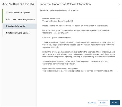 Upgrade Vrealize Operations To Version 8101 Baking Clouds Ltd