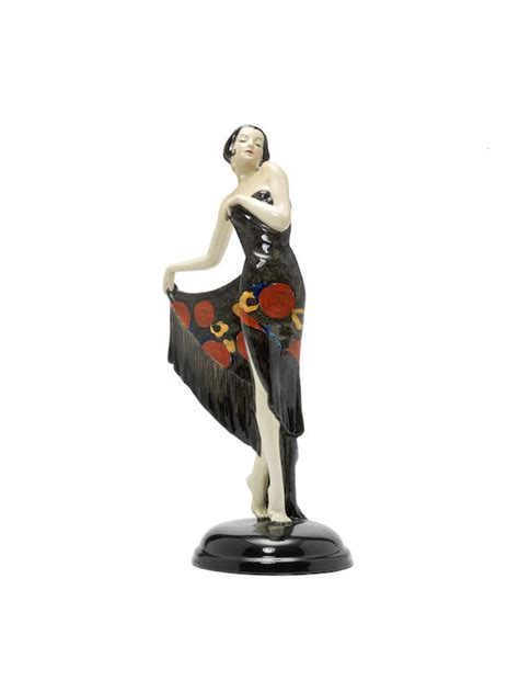 Bonhams Josef Lorenzl For Goldscheider A Large Pottery Figure Of A