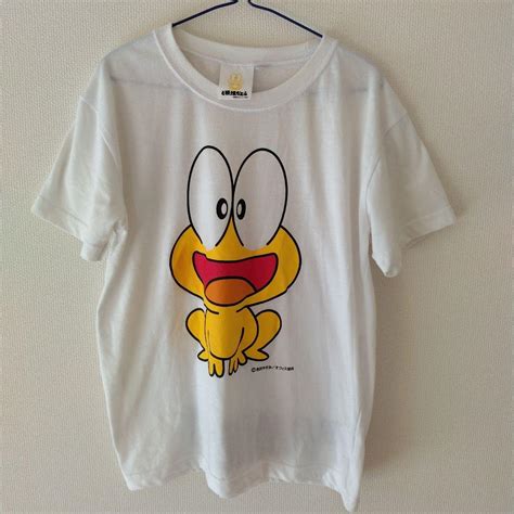 【中古】xgirlll様専用 ど根性ガエル、ピョン吉tシャツ、白色 130サイズ メルカリ