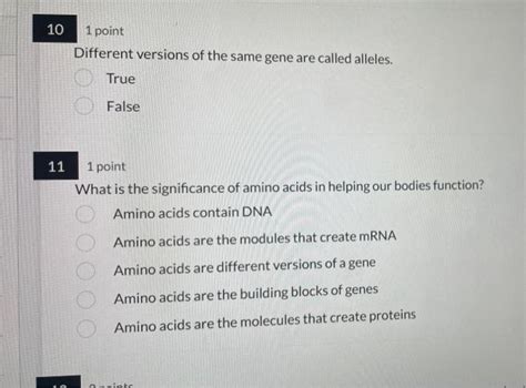 Different Versions Of The Same Gene Are Called